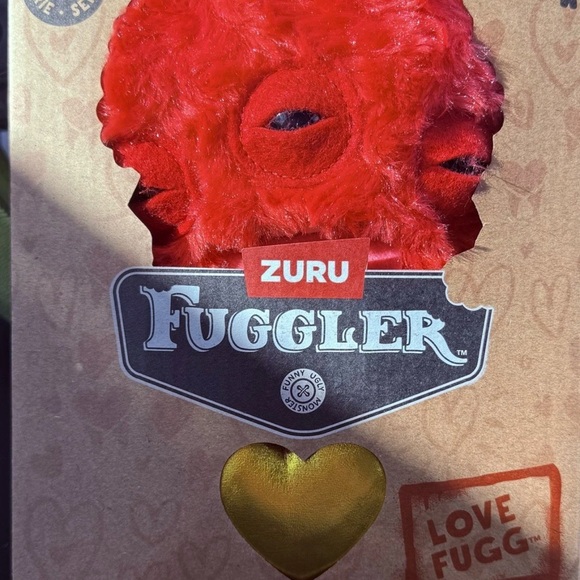 Fuggler | Toys | Fuggler Love Fugg Series 2 Red Gold Heart Funny Ugly ...